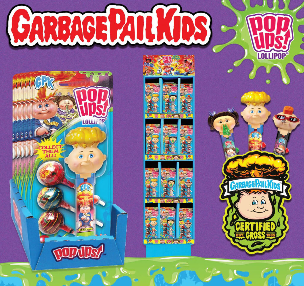 Flix Candy Launching Garbage Pail Kids Pop Ups! | GPKNews.com